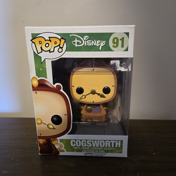 Funko | Toys | Cogsworth Disney Funko Pop Toy Beauty And The Beast ...